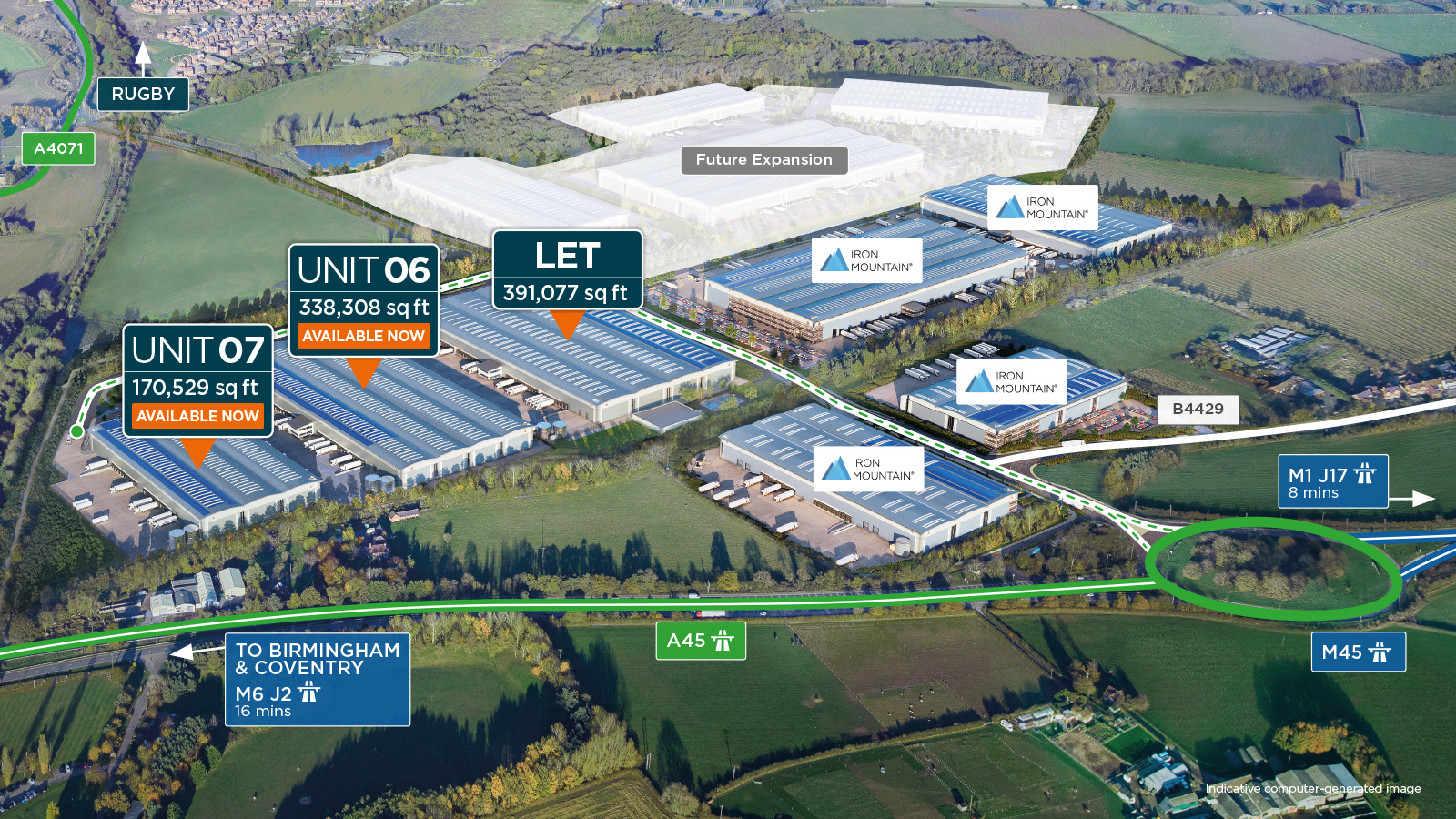 Logistics & Industrial Units | Rugby | Tritax Big Box