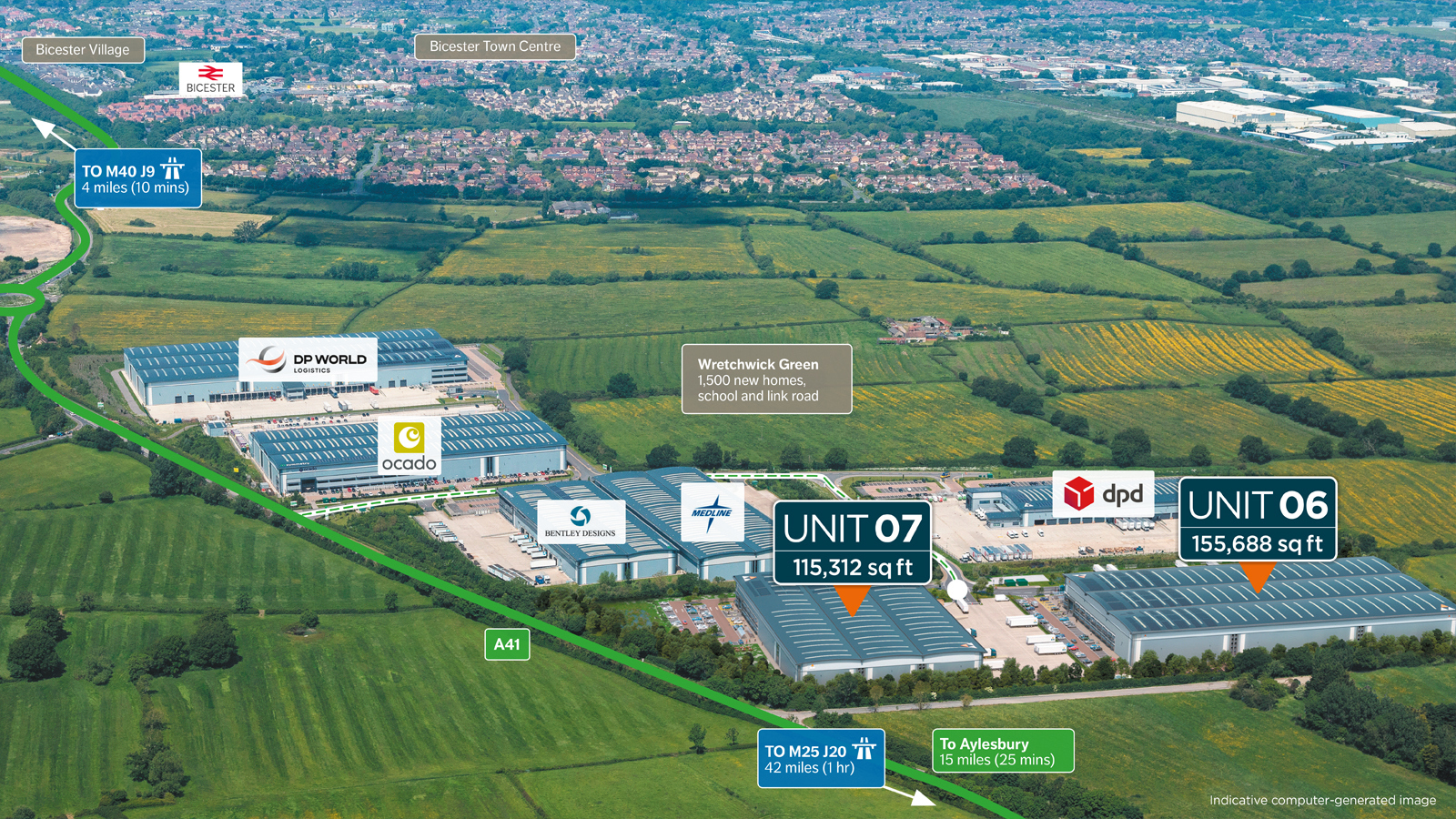Logistics & Industrial Units | Bicester | Tritax Big Box