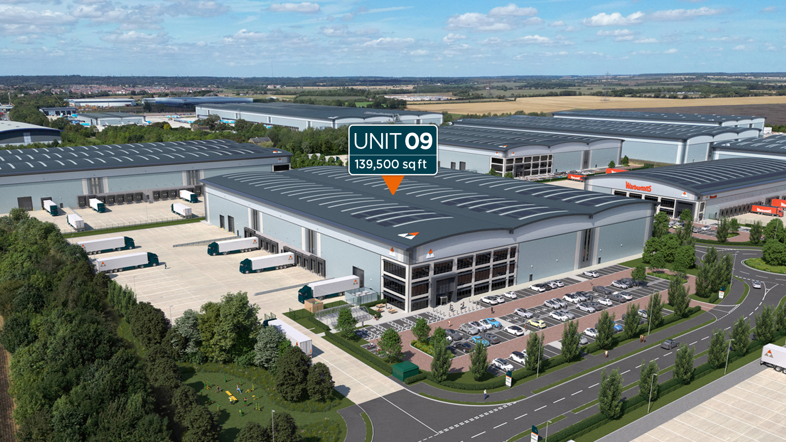 Logistics & Industrial Units | Biggleswade | Tritax Big Box